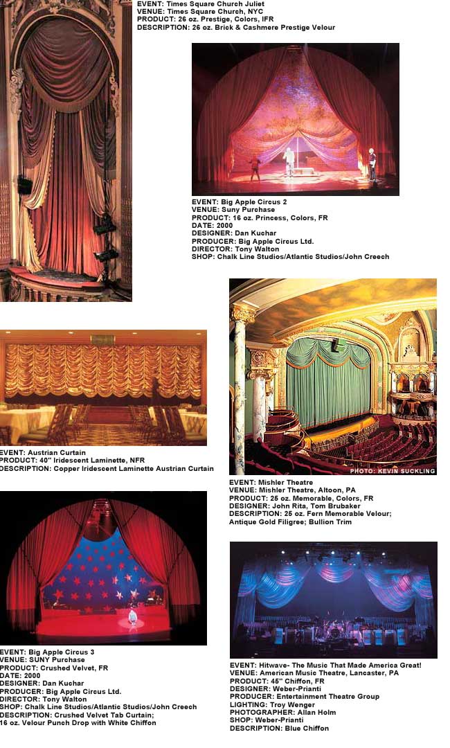 Theater Curtains And Draperies - Astor Theater